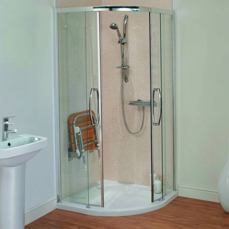Curved Walk-in Shower | The Invigorate