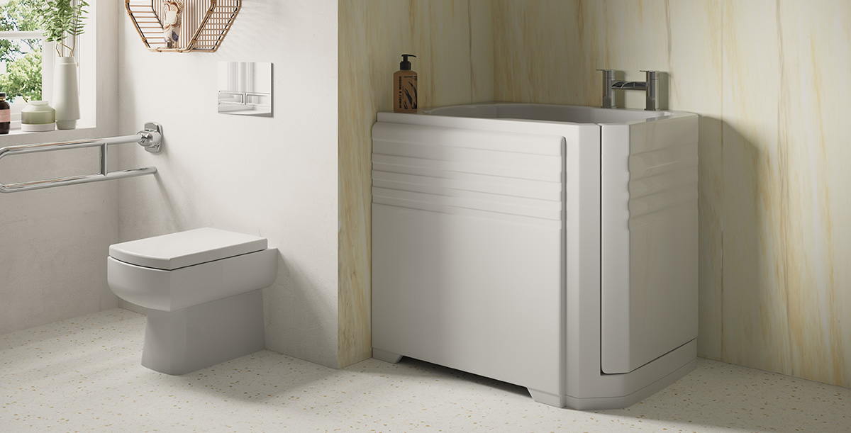 Small & Compact Walk-in Bath | The Cove