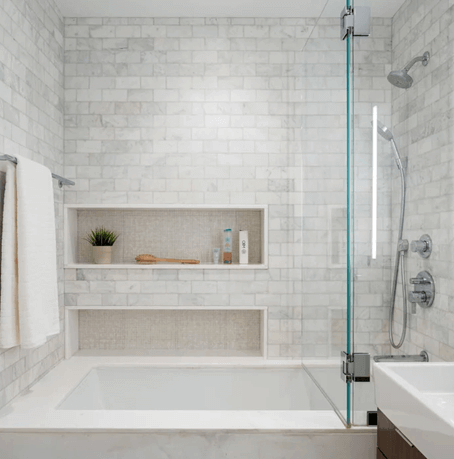 26 Practical & Beautiful Shower Over Bath Ideas for 2023