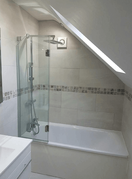 26 Practical and Beautiful Shower Over Bath ideas | Premier Care in Bathing